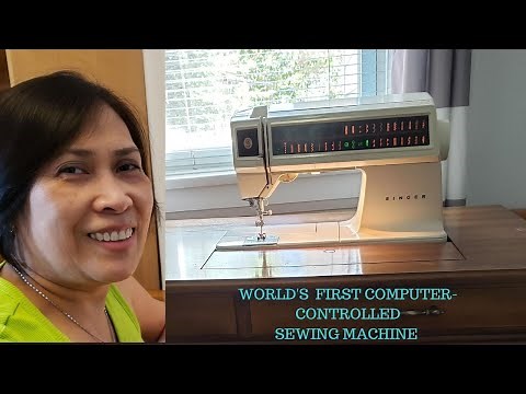 Introducing Singer Touch-tronic 2001 Memory Machine