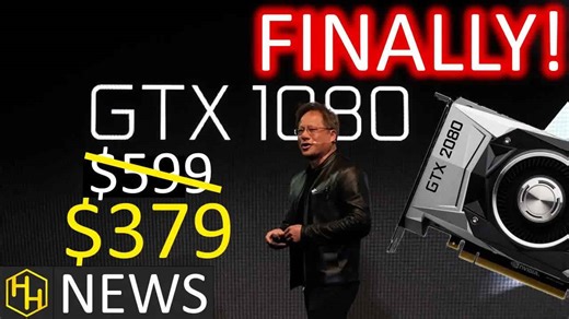 GTX 2080 is official | Bright future for 10 series GPU prices!