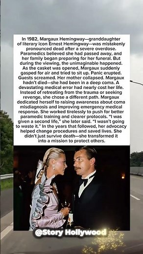 She Was Declared Dead-Then Woke Up at Her Own Funeral | True Hollywood Story. #shorts #story