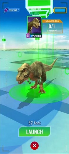 JUNIOR Darting in Jurassic World Alive! 🦖🎯