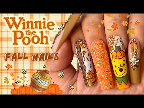 CUTE Fall Nail Design 🍂💅🏼 | Beginner friendly step by step! Fall nail tutorial