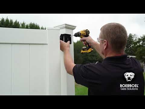 How to Install Boerboel® Heavy-Duty Wrap Hinges