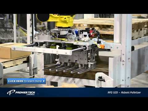 Automatic Palletizer | Robotic Palletizer for boxes (RPL-2111, Formerly RPZ-520)