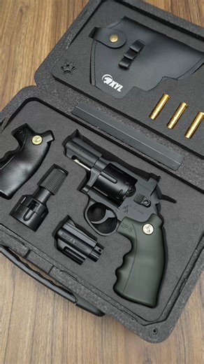 The Most Satisfying Toy Revolver? Watch This! #toygun #satisfy #unboxing #cooltoys This ZP5 Revolver is next-level! 🔥 Load, spin, and shoot both soft bullets & orbeez balls – PLUS a sleek shell ejection feature! Do you want one? Drop a 🔥 in the comments! 👇