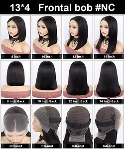 [Hot Item] 4X4 5X5 Closure Bob Wig Natural Pre Pluck 13X4 13X6 HD Transparent 613 Frontal Wig Wholesale Brazilian Full Lace Human Hair Wigs