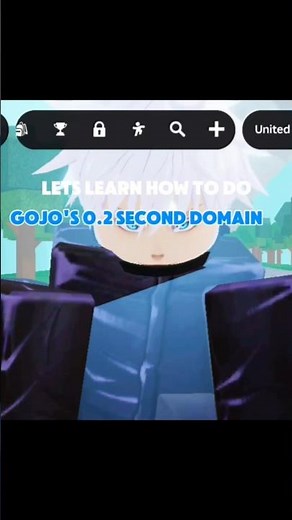 Gojo's 0.2-second domain tutorial#jjs #domainexpansion
