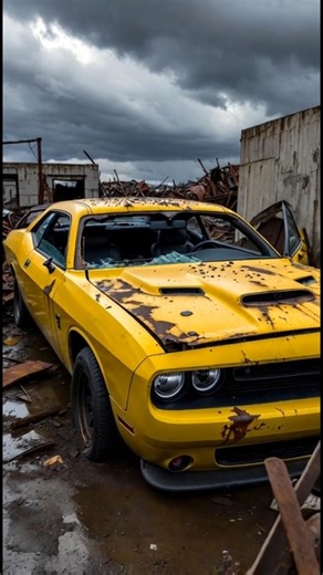 Insane Dodge Challenger Restoration – From Rusty Junk to American Muscle Beast
