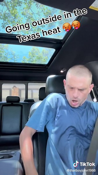 #texas #heat #fml #sweat #hot #leather #ford #f150 #sun #temperature #welcometotheshitshow #myshitshow #onebrowjohn #holdmybeer #comedy #laugh #funny #joke #hillarious #fyp #foryou #foryoupage #viral #trending #viralvideo #10MillionAdoptions #FindYourEdge #At #passthebic