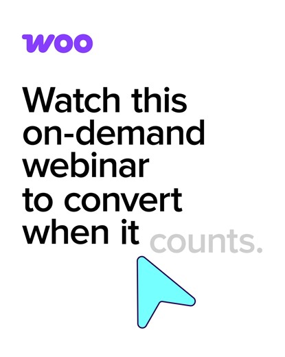 32 reactions | Get your online store ready for the rush: watch WooCommerce’s webinar for strategies to turn peak traffic into peak sales. | WooCommerce | Facebook