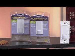 Lutron Maestro Occupancy Sensor Switch Turns Lights on and off Automatically