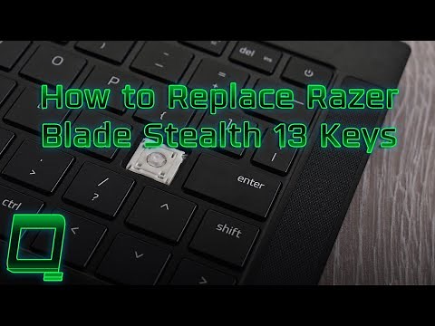 How to Replace Razer Blade Stealth 13 Keys