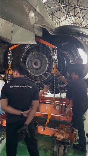 Aircraft Engine Change Explained | Behind the Scenes