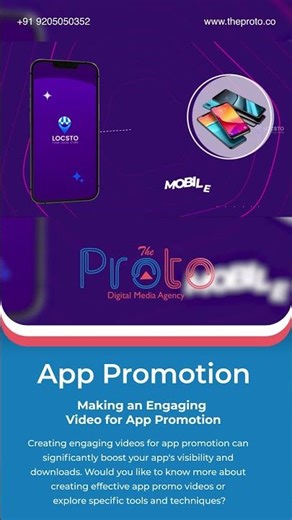 App Promotion Video by The Proto Digital Media Agency