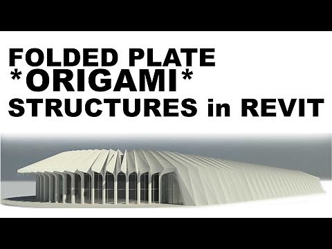 Folded Plate Stuctures in Revit Turorial