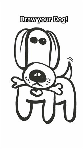 Draw Your Dog Step by Step!