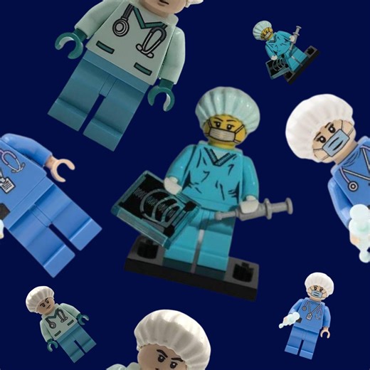 PRE-ORDER Lego Surgery Scrub Cap - Etsy