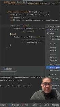 La sentencia return en Java
