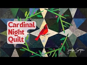 Cardinal Night Quilt Tutorial