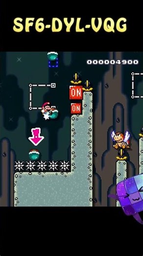 Super Mario Maker 2 🔧 Shells Fury 2 (Kaizo) 🔧 No Anglez #short