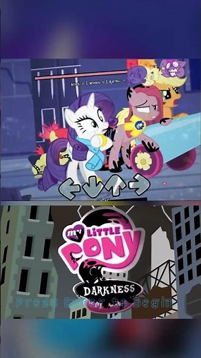 FNF MLP: Darkness is Magic V2 // Kindness Kerfuffle // +Cutscene #shorts #short