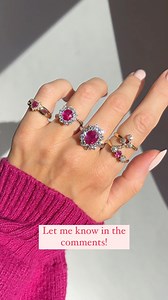 2.5K views · 134 reactions | If you were to pick only one to be gifted….which vintage ruby ring are you going for? 鹿 #vintagejewelry #vintagerings #vintageengagementring #vintagejewellery #antiquejewelry #showmeyourrings #antiquerings #antiquejewellery | Loup Vintage Jewels | Facebook