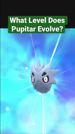 What Level Does Pupitar Evolve Into Tyranitar