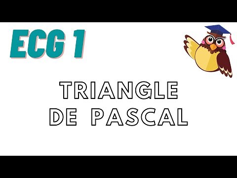 Cours sur le triangle de Pascal (ECG1)