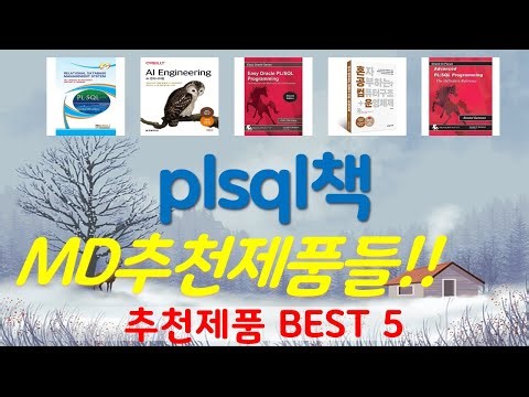 plsql책 추천, 2026년강력추천 가성비 TOP5