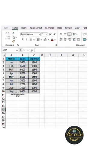 21K views · 152 reactions | Excel TAKE & DROP Formula in exel  | Excel 2025 New Feature Explained  #fblifestyle #Exel #short #Microsoft #computer | DK TECH Computer GYAN | Facebook