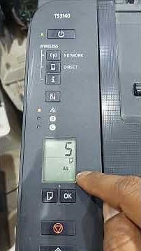 Canon TS 3140 E 59 Paper size error