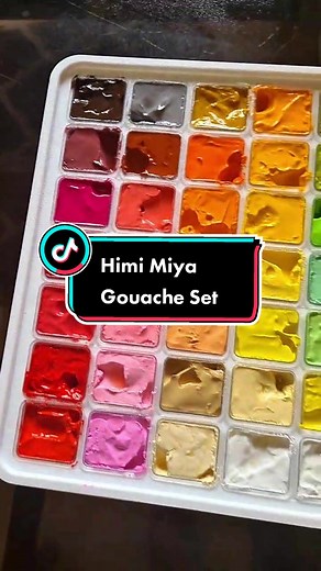 Himi Miya Gouache Set Unboxing and Review