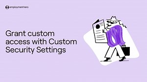Grant custom access with Custom Security Settings