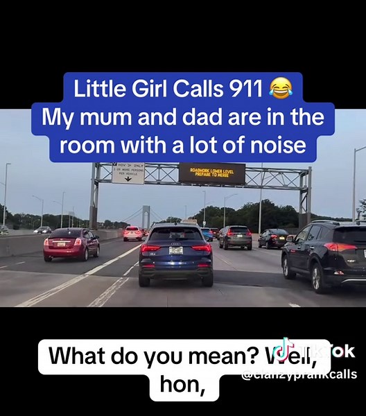 Little Girl Calls 911 😂 My mum and dad are in the room with a lot of noise #prankcall #viral #mum #hilarious
