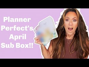 Planner Perfect's Planner Subscription Box--Right to Your Door! #plannerperfect #art