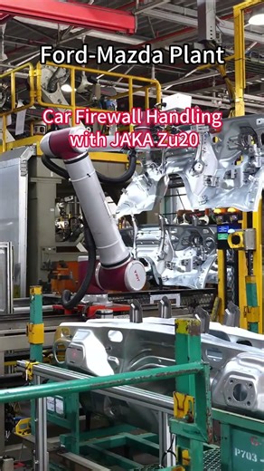 Car Firewall Handling with 20kg Payload JAKA Cobot