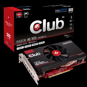 Club 3D stellt Radeon HD 7870 Eyefinity 6 mit sechs Mini-DisplayPorts vor