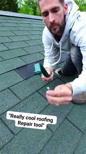 146K views · 756 reactions | Here is a multifunctionable Roofing repairing tool. This helps so that way you don't have to fold your roofing shingles in order to install the nails. I thought it worked pretty well and I've #ad #howto #diyprojects #tools #fyp #fblifestyle #shorts #DIY #construction | Excellent Laborer | Facebook