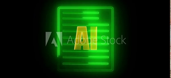 AI-powered intelligent document processing IDP. Document automation and management solutions. Businessperson holding artificial intelligence icon and document icons.