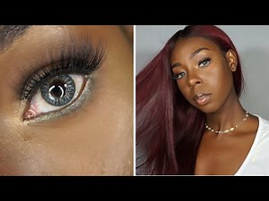 Grey Contact Lenses On Dark Eyes| Forever Tati