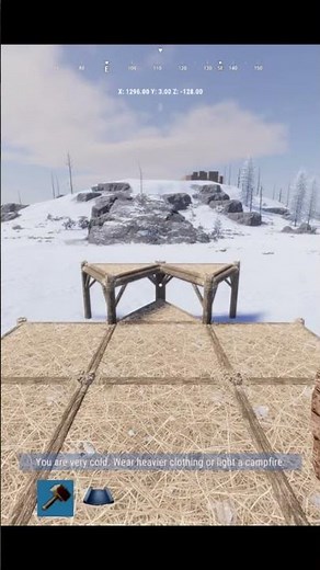 How to build a stability bunker on a 3x3 in rust. #rust
