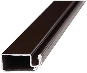 Metro Screenworks Window Screen Frame Kit - Black, 5/16 in x 3/4 in - Window Screen Frame Replacement w/ 25 Screen Frame Sticks 95-in, 100 Screen Frame Square Corners - Bulk Window Frame Kit