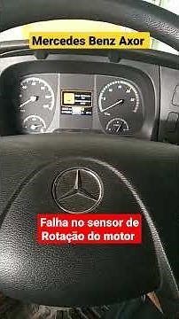 Engine speed sensor failure - Mercedes Benz Axor