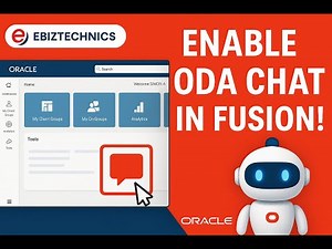 How to Enable Oracle Digital Assistant Chat in Oracle Fusion Cloud?