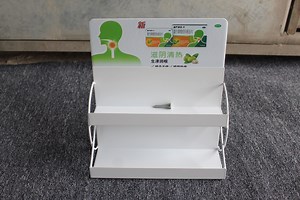 [Hot Item] Stylish Chrome Retail Display Stand for Merchandising Success
