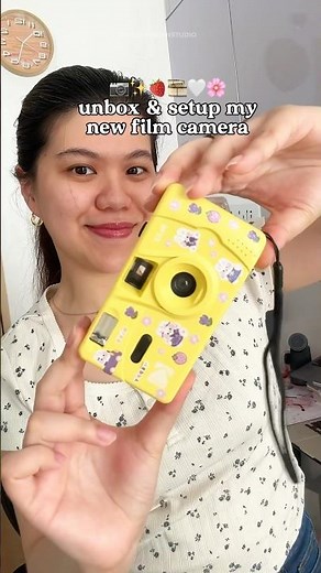 Kodak M35 film camera unboxing + setup tutorial ✨ #filmcamera #kodakfilm #filmcommunity #kodak