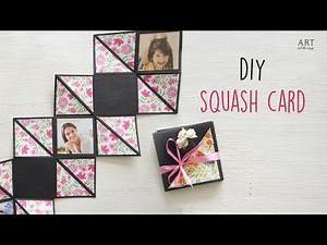 How to make a Squash Card | DIY Greeting Card | Gift Ideas