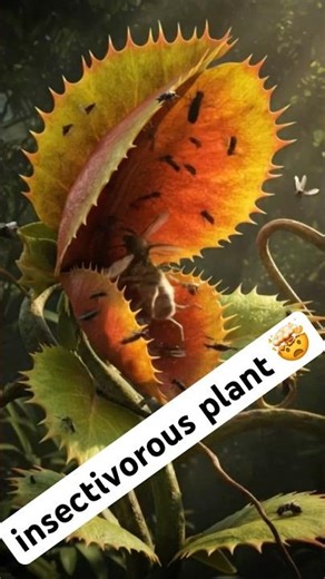 insectivorous plant 🤯 #biology #deependrasir #science #shortvideo #hindishorts #ytshorts