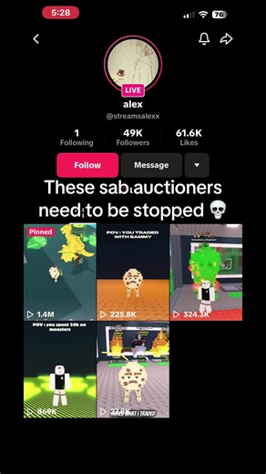 @alex (i didnt buy from him) but i watched him scam like 10 people in a minute 💀 #fyp #foryou #creatorsearchinsights