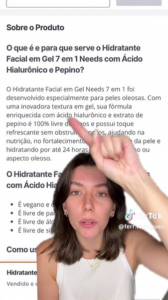 Hidratante Facial em Gel da Needs: Análise Completa