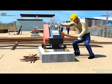Bar Bending Work | Safety Animation